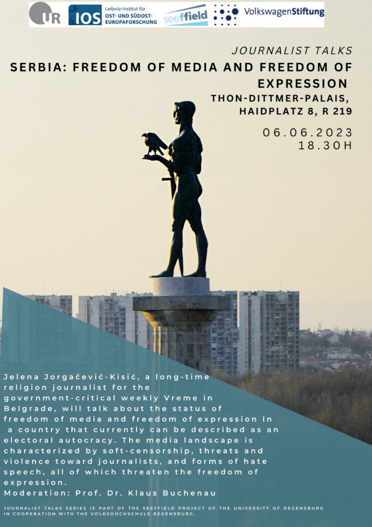 Journalist Talks SERBIA: Freedom of media and freedom of expression ...