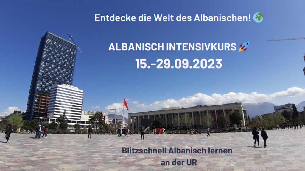 Albanisch-Intensivkurs ab dem 15. September - seeFField